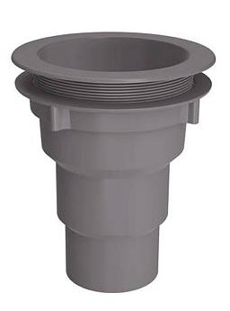 Bakgoot uitloop | S-lon PVC gootuitloop voor regenwaterafvoer