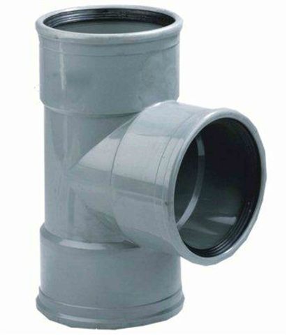 PVC T-stuk 45 graden | SN4 | PVC afvoer | Riolering |PVCVoordeel