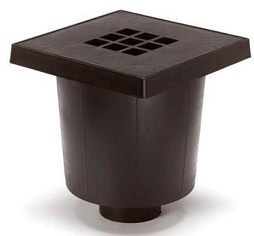 Dyka vloerput | Afvoerput gietijzer | PVC Voordeel