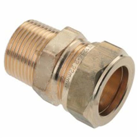 PE schroefbus | Koppeling koper naar tyleen | PVC Voordeel