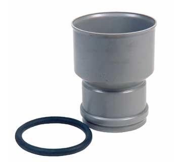 PVC Schroefinlaat kopen | PVC Schroefinlaat op rioleringsbuis