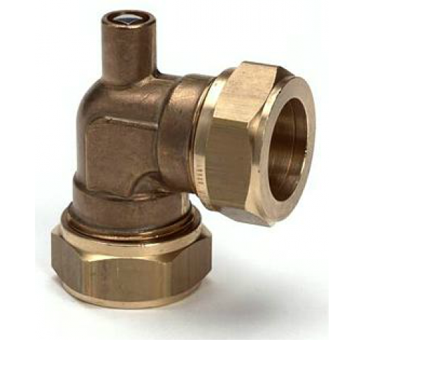 Messing knie | Messing Knie 90 graden | Knel x Binnendraad