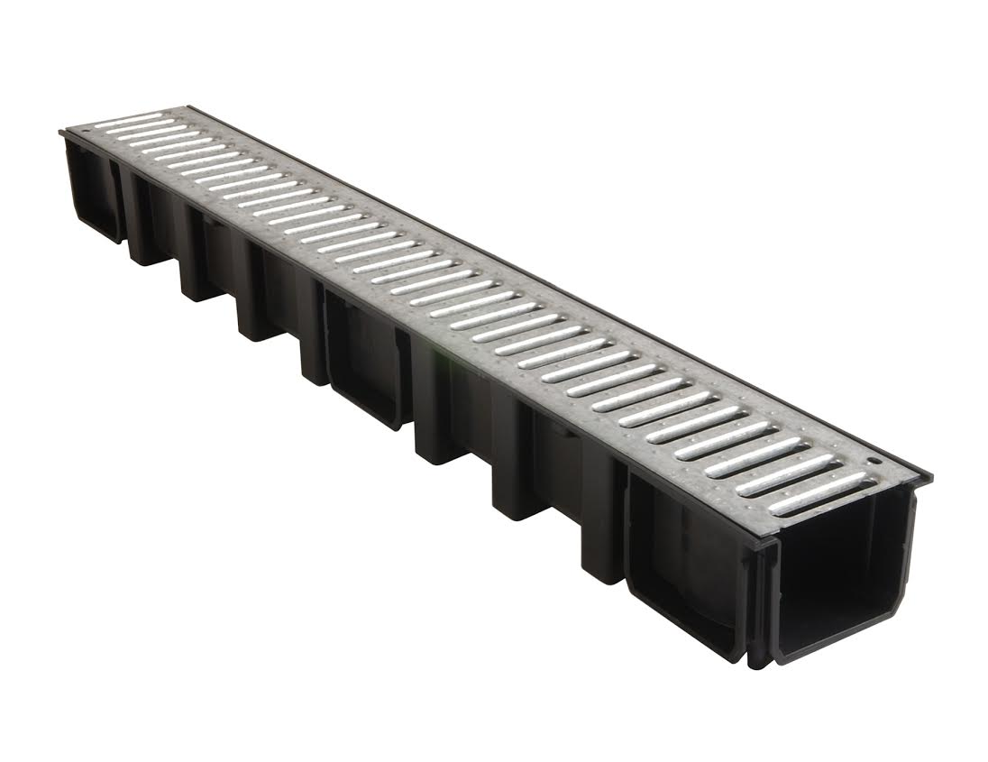 Lijnafwatering goot | Waterafvoergoten set | PVC Voordeel