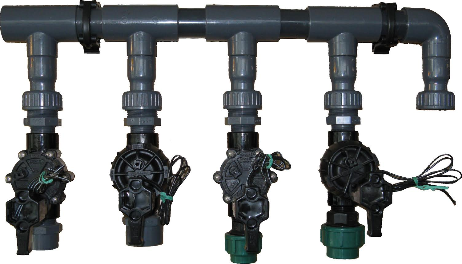 Custom Pvc Manifolds Water Feature